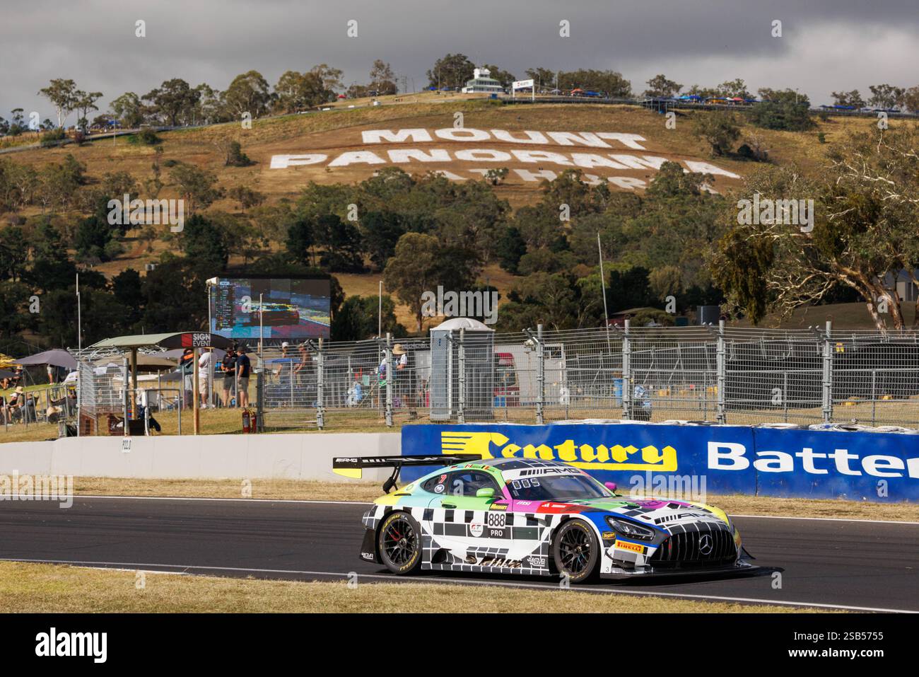 The #888 Mercedes-AMG Team GMR Mercedes-AMG GT3 driven by M. Engel / M ...
