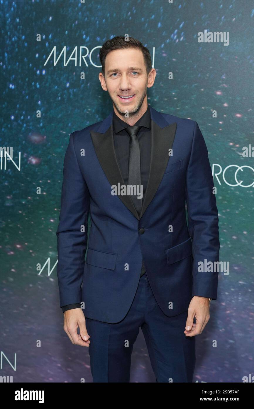 Marcel Remus bei der Fashion Show von Marc Cain am 31. Januar 2024 im ...