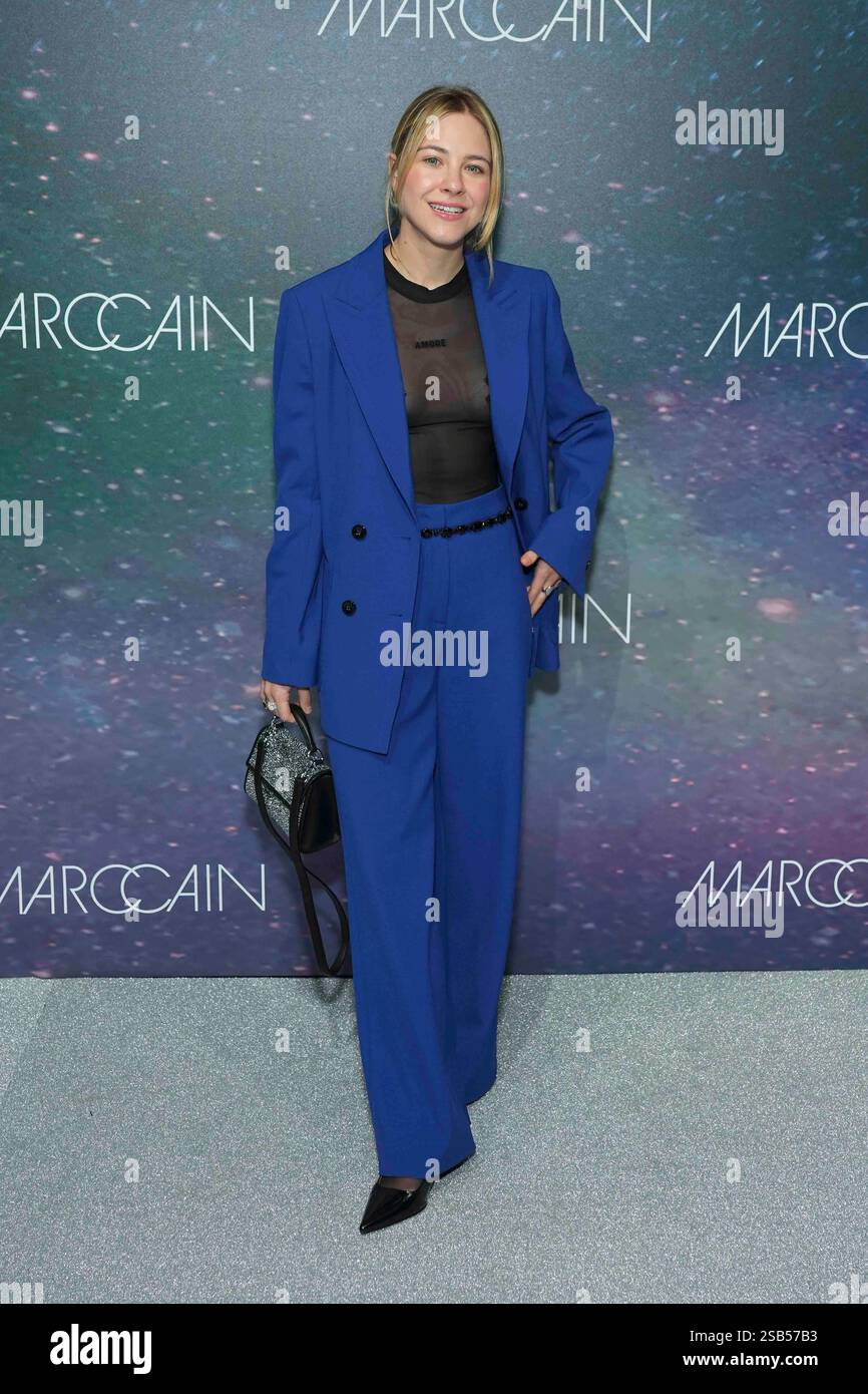 Diana zur Loewen bei der Fashion Show von Marc Cain am 31. Januar 2024 ...