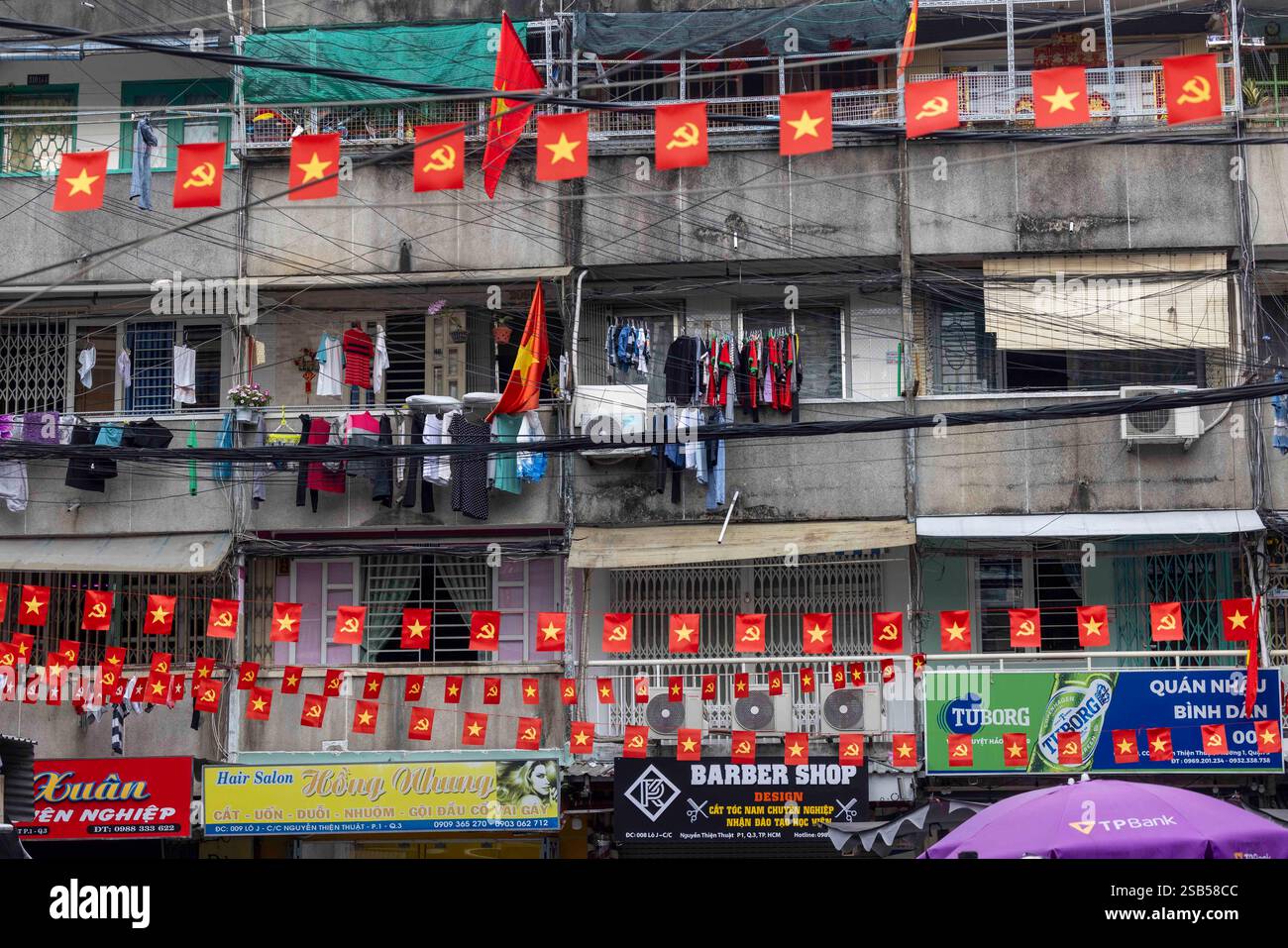 Flats in Ward 5 Ho Chi Minh City. The flats were built for American ...
