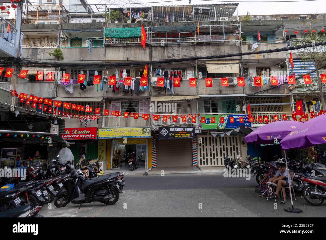 Flats in Ward 5 Ho Chi Minh City. The flats were built for American ...
