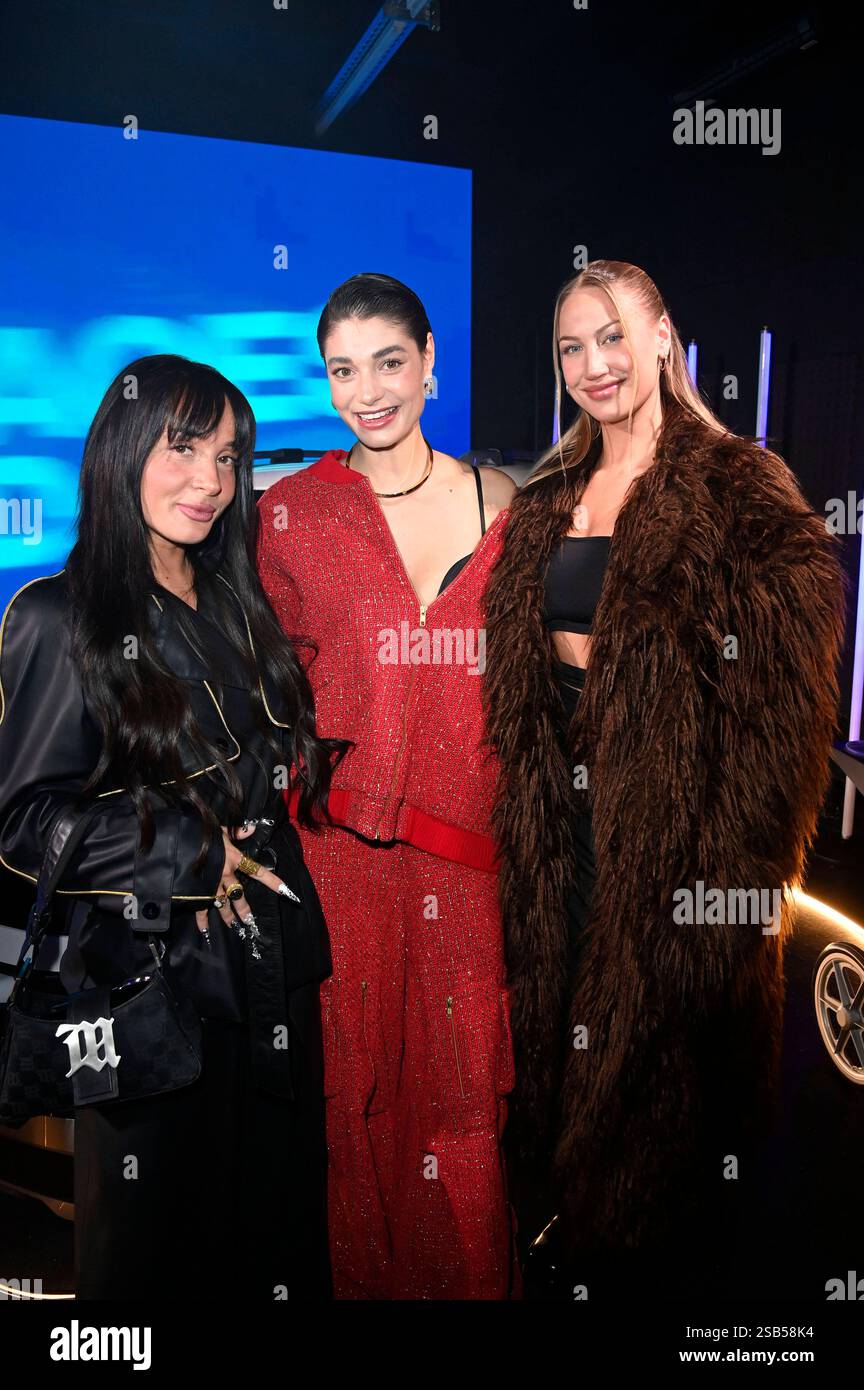 Gast, Sarah Posch und Lulu Lewe bei der Bunte New Faces Party 2025 auf ...