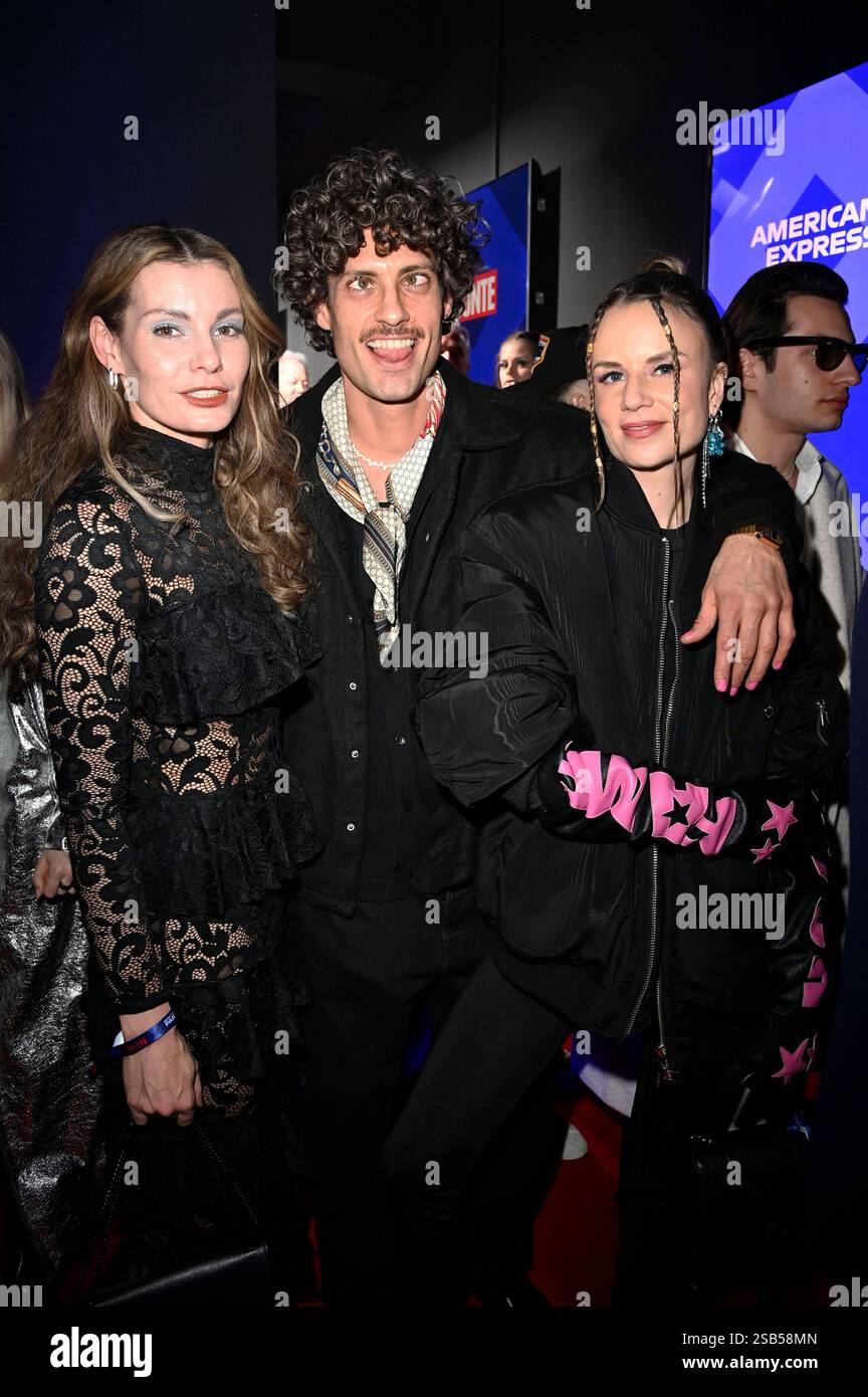 Rebecca Kunikowski, Dennis Drömer und Celine Behringer bei der Bunte ...