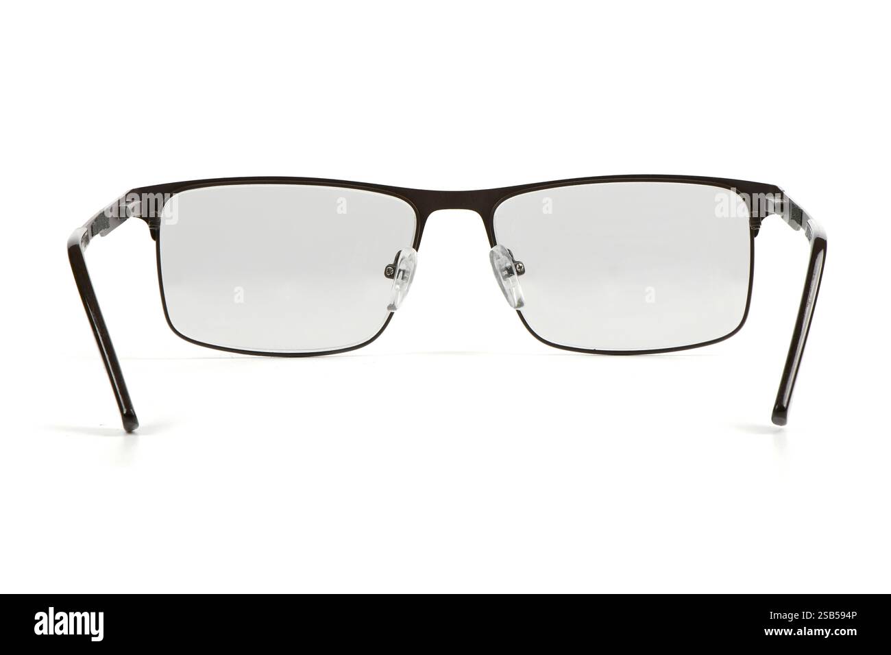 Reading glasses isolated on white background. Fashion spectacles for ...