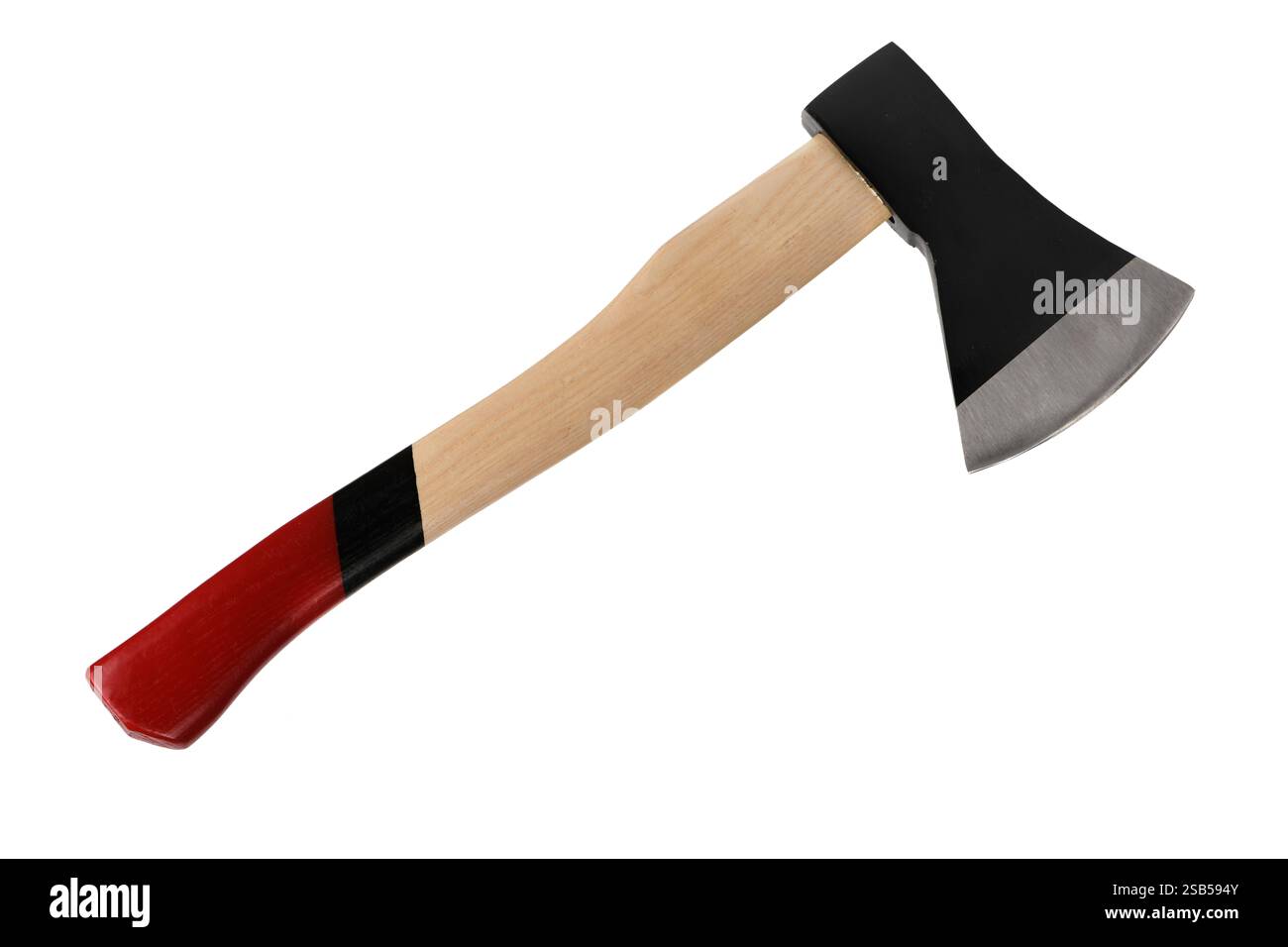 Metal axe firewood wooden Cut Out Stock Images & Pictures - Alamy