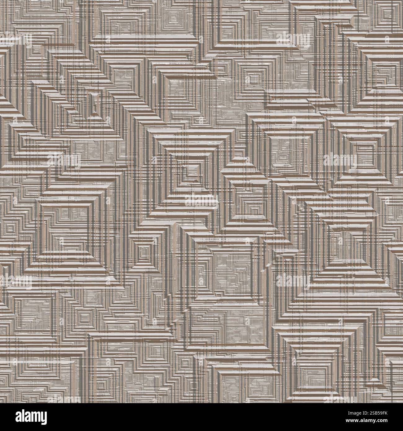 Boxy Frame Pipes copper Seamless pattern with squares and rectangles ...