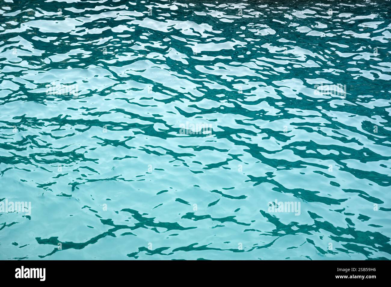 Texture of azure calm rippling Mediterranean Sea water. Sea waves ...
