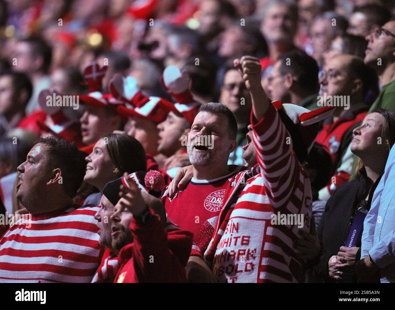 Oslo, Norway. 31st Jan, 2025. Handball: World Championship, Denmark ...