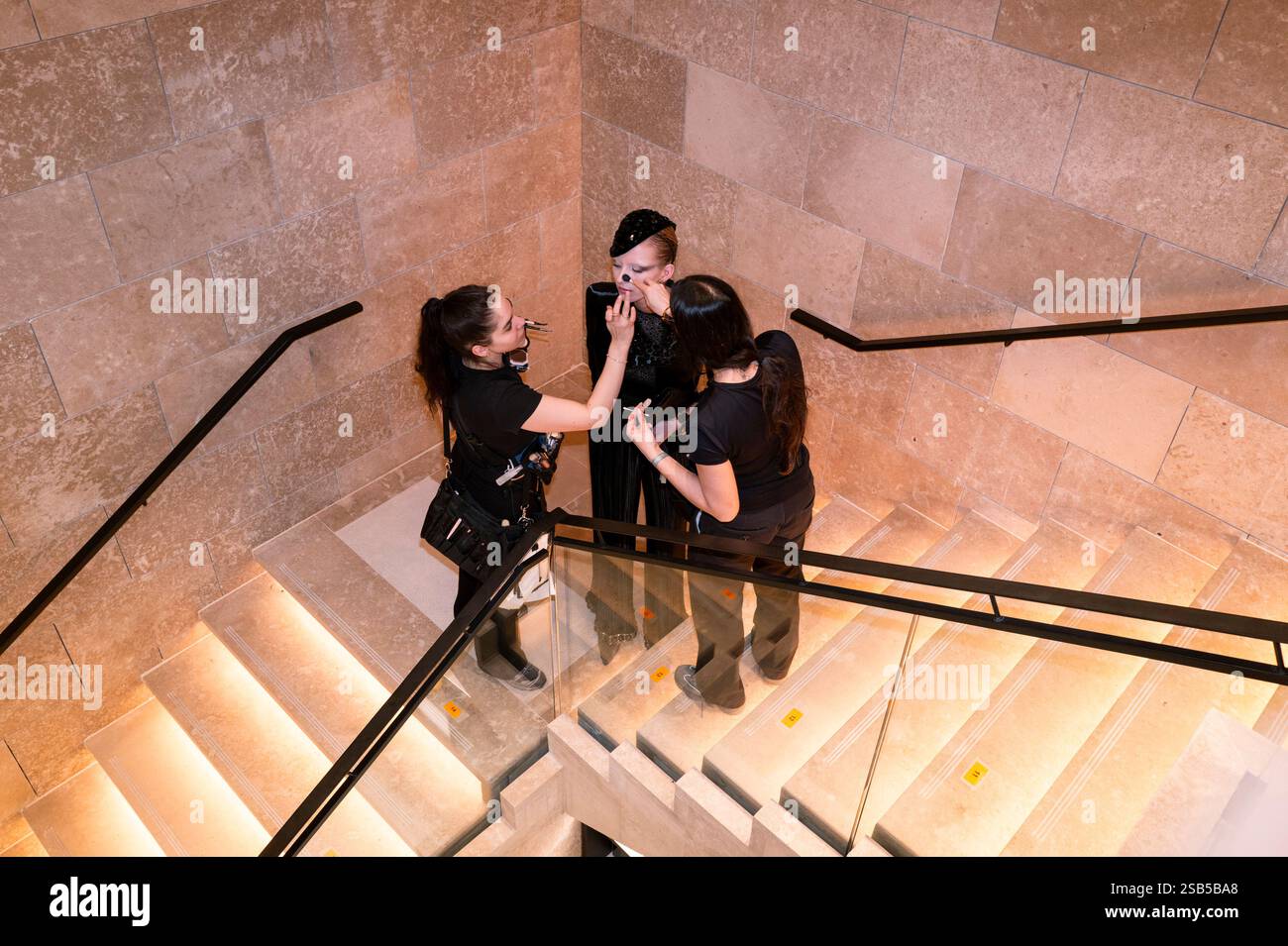 Paris Haute Couture - SS 2025 Giorgio Armani Privè fashion show Backstage 21 Rue Francois ...