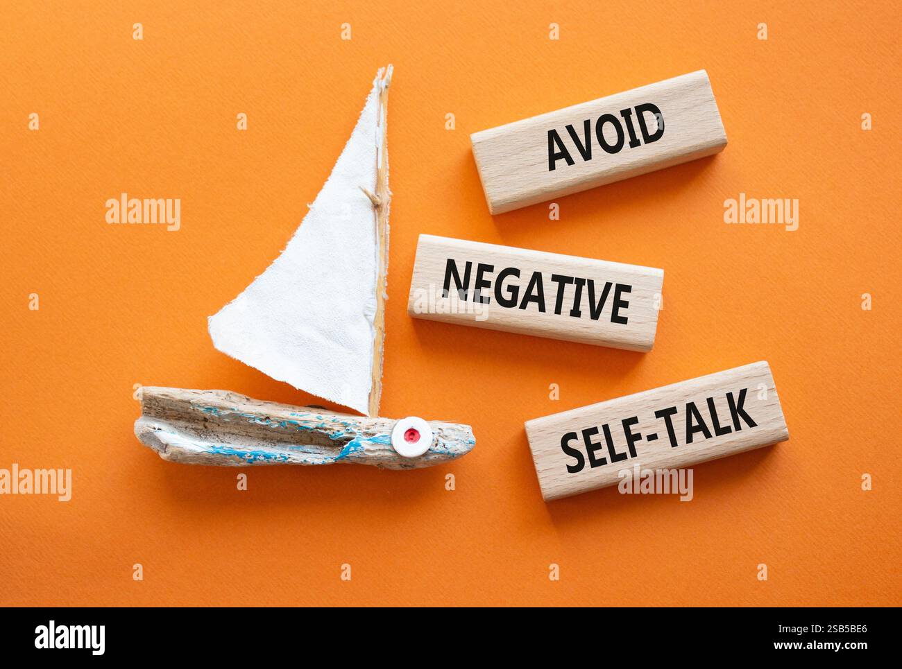 Avoid negative self-talk symbol. Concept words Avoid negative self-talk ...