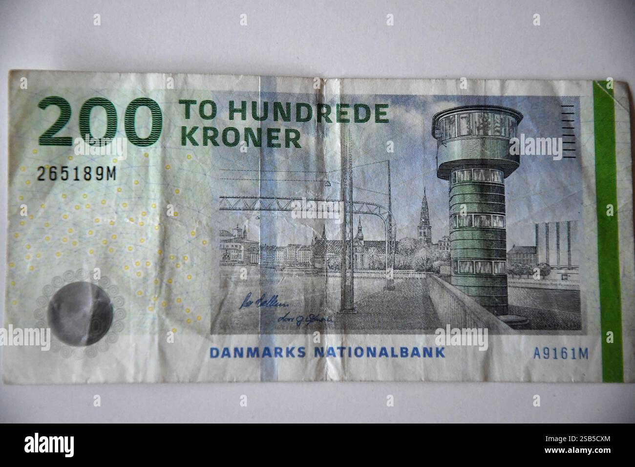 Copenhagen/ Denmark/1ST.BEBRUARY 2025/Danish kroner notes or bills and ...