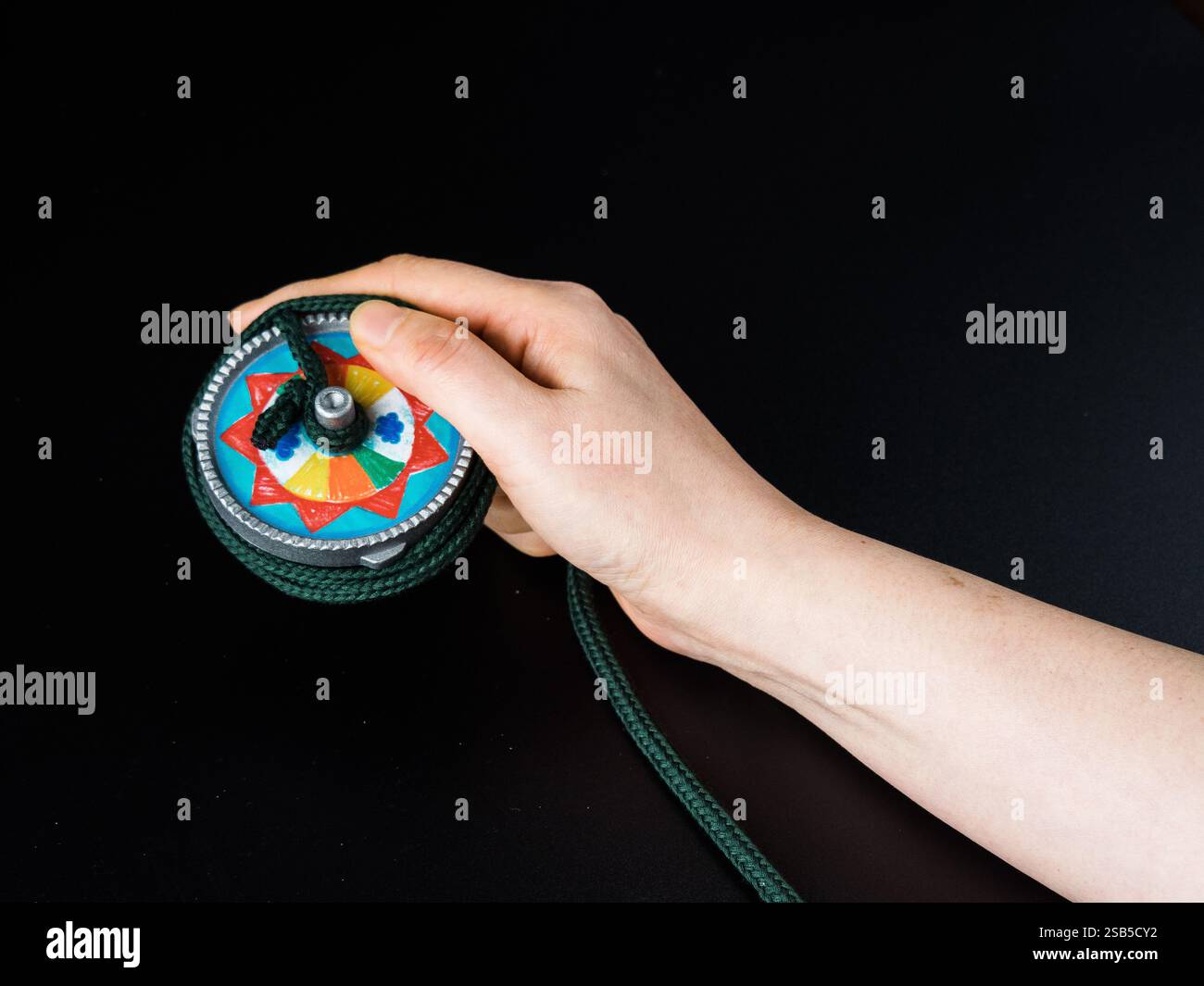 Seoul, South Korea - Jan.15. 2025: Official genuine paengi (spinning ...