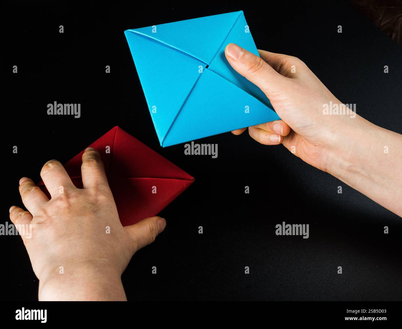 Seoul, South Korea - Jan.15. 2025: The Korean paper flip card (Ddakji ...