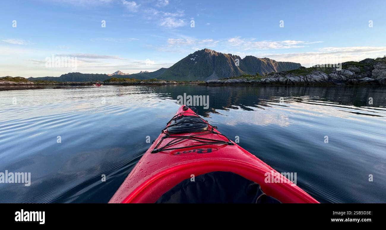 Midnight sun kayaking hi-res stock photography and images - Alamy