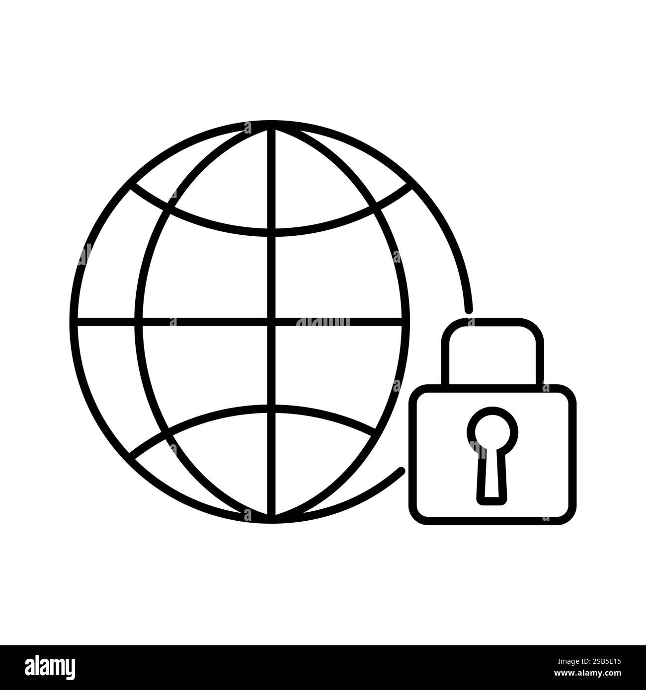 Online protection tools Stock Vector Images - Alamy