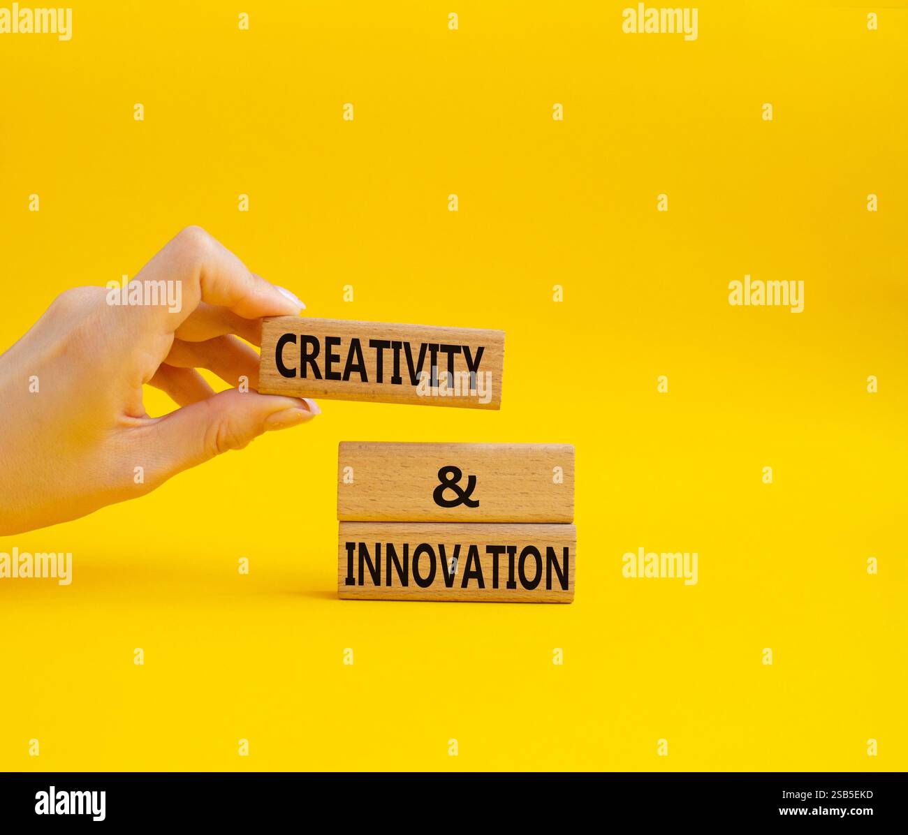 Creativity and innovation symbol. Concept word Creativity and ...