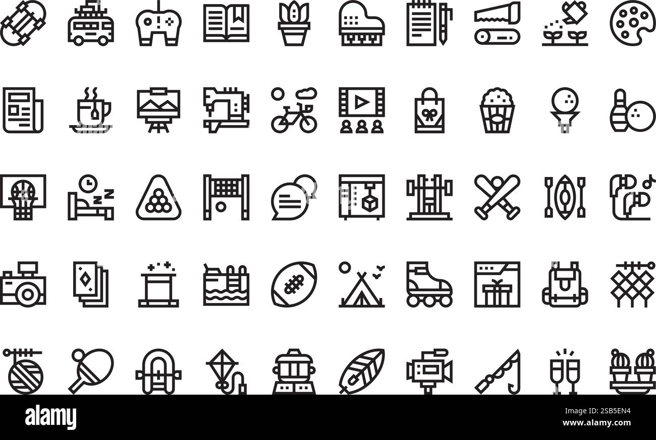 High-Quality Vector Icons Collection with Editable Stroke. Ideal for Professional and Creative ...