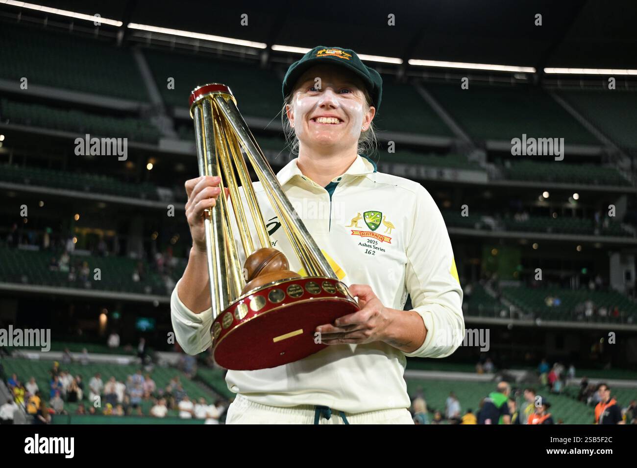 Melbourne, Australia. 01st Feb, 2025. Alyssa Healy of Australia poses ...