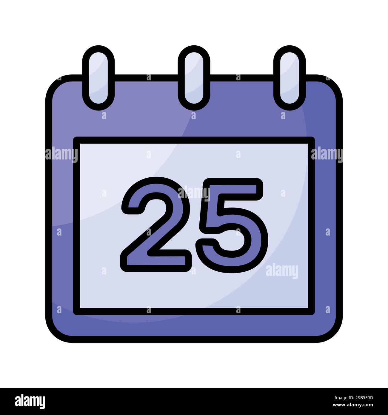 A simple and versatile calendar icon, ideal for dates, scheduling, and ...