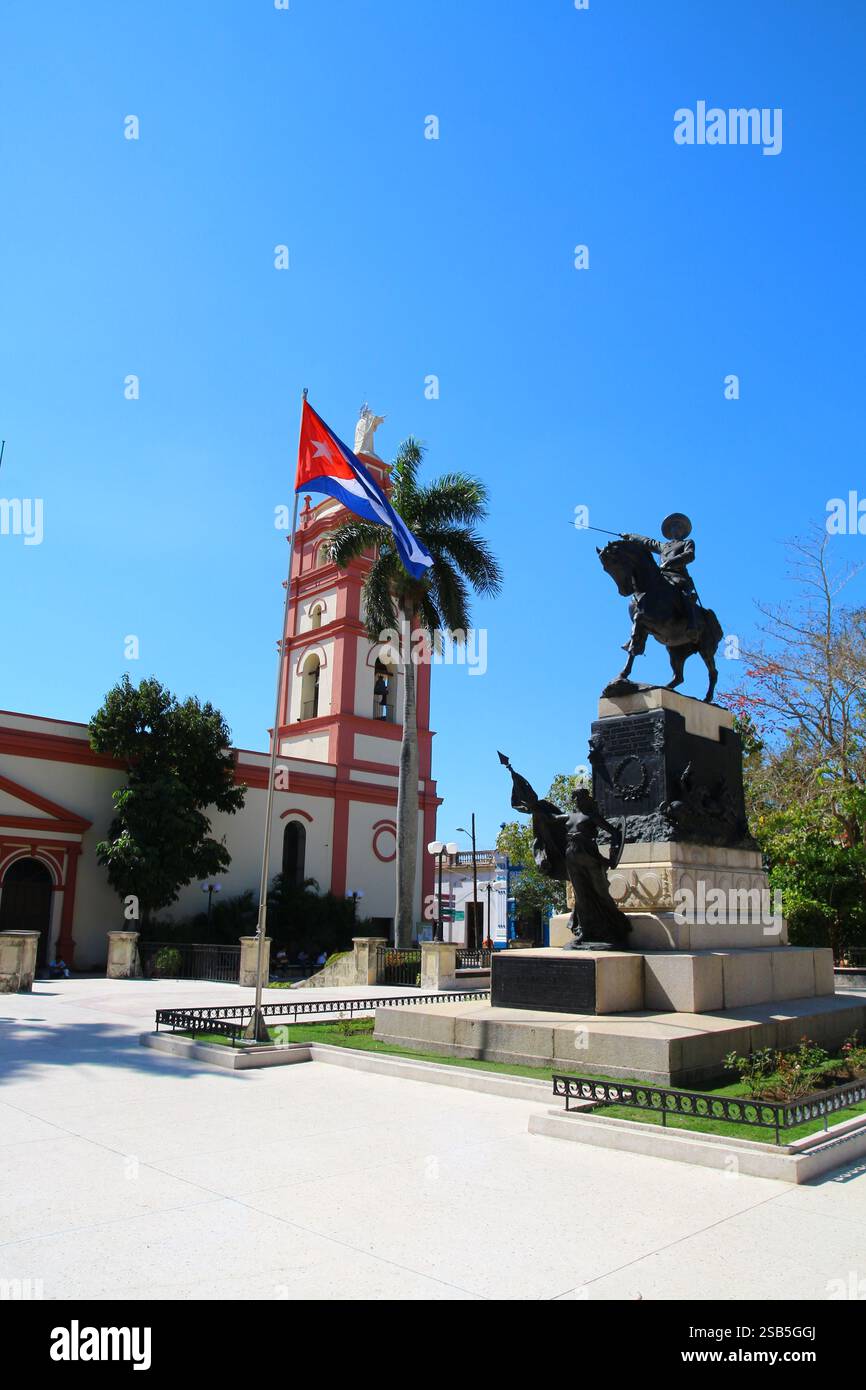 Ignacio Agramonte Park in Camaguey, Cuba Stock Photo - Alamy