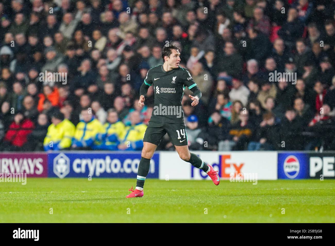 Eindhoven, Netherlands. 29th Jan, 2025. Liverpool FC forward Federico ...