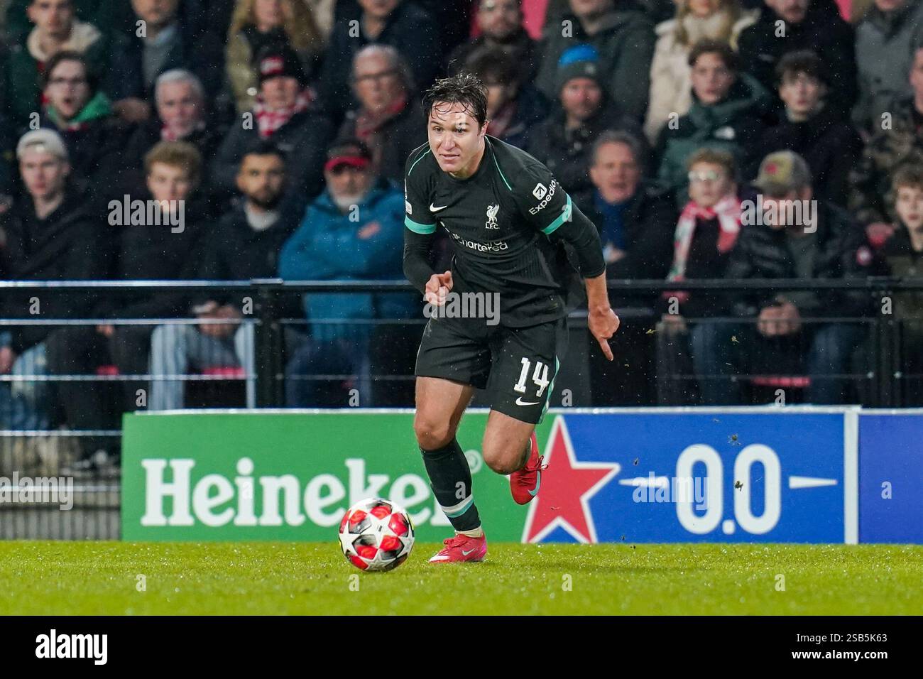 Eindhoven, Netherlands. 29th Jan, 2025. Liverpool FC forward Federico ...