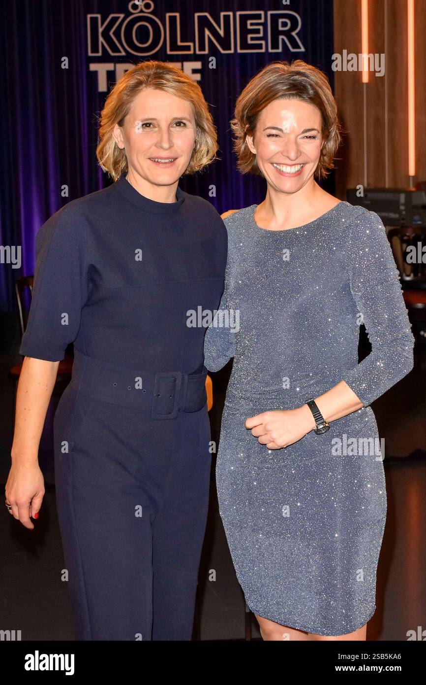 Susan Link Anna Planken Moderatoren Duo der WDR Talkshow Koelner Treff ...