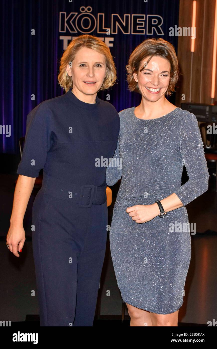 Susan Link Anna Planken Moderatoren Duo der WDR Talkshow Koelner Treff ...