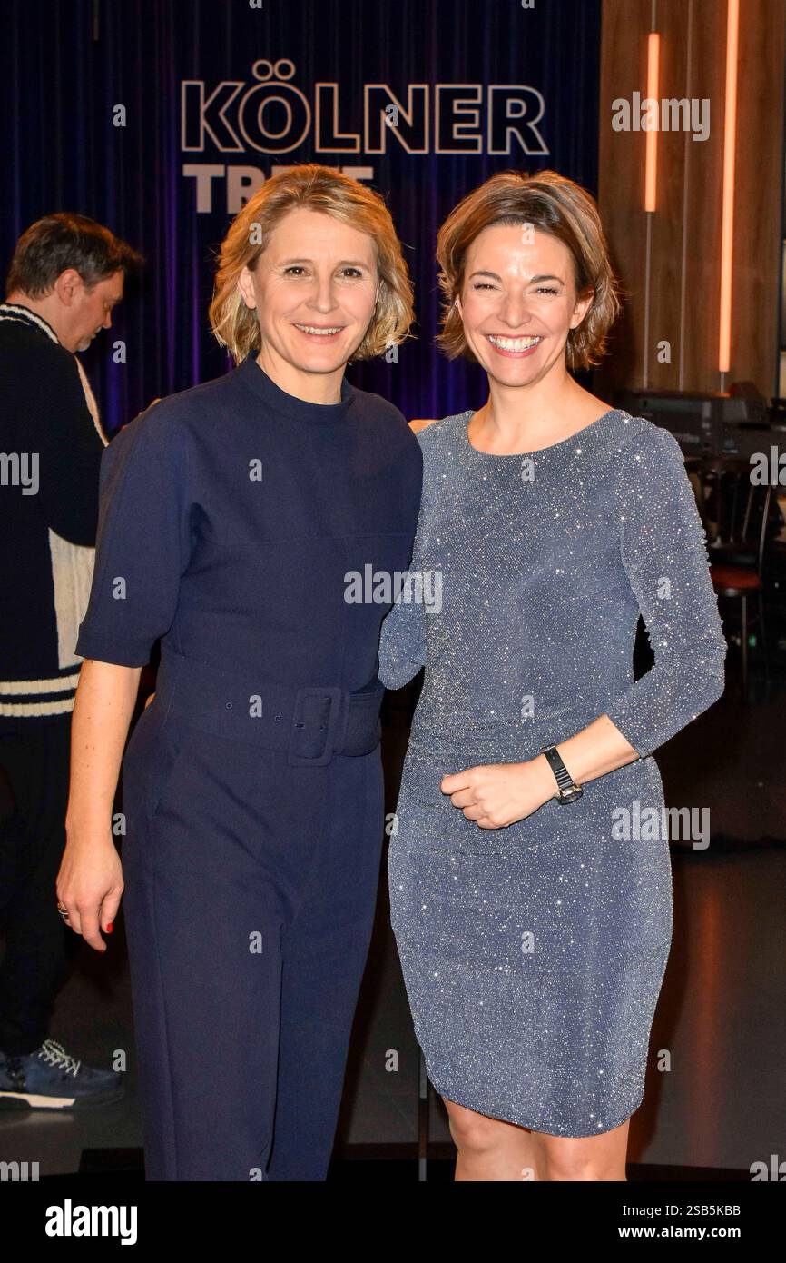 Susan Link Anna Planken Moderatoren Duo der WDR Talkshow Koelner Treff ...
