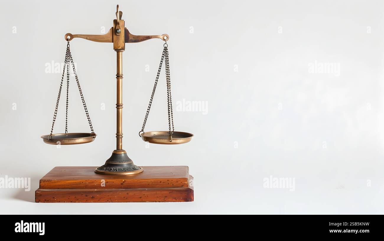 This image showcases a pair of beautifully crafted vintage brass scales ...