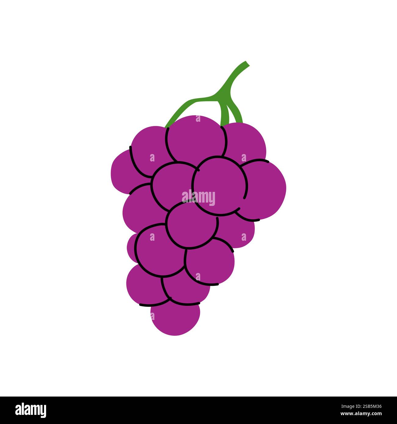 Bunch green plants in Stock Vector Images - Alamy