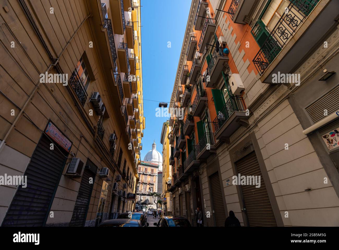 Naples, Italy - May 24, 2024: Narrow Streets of Naples: Exploring the ...