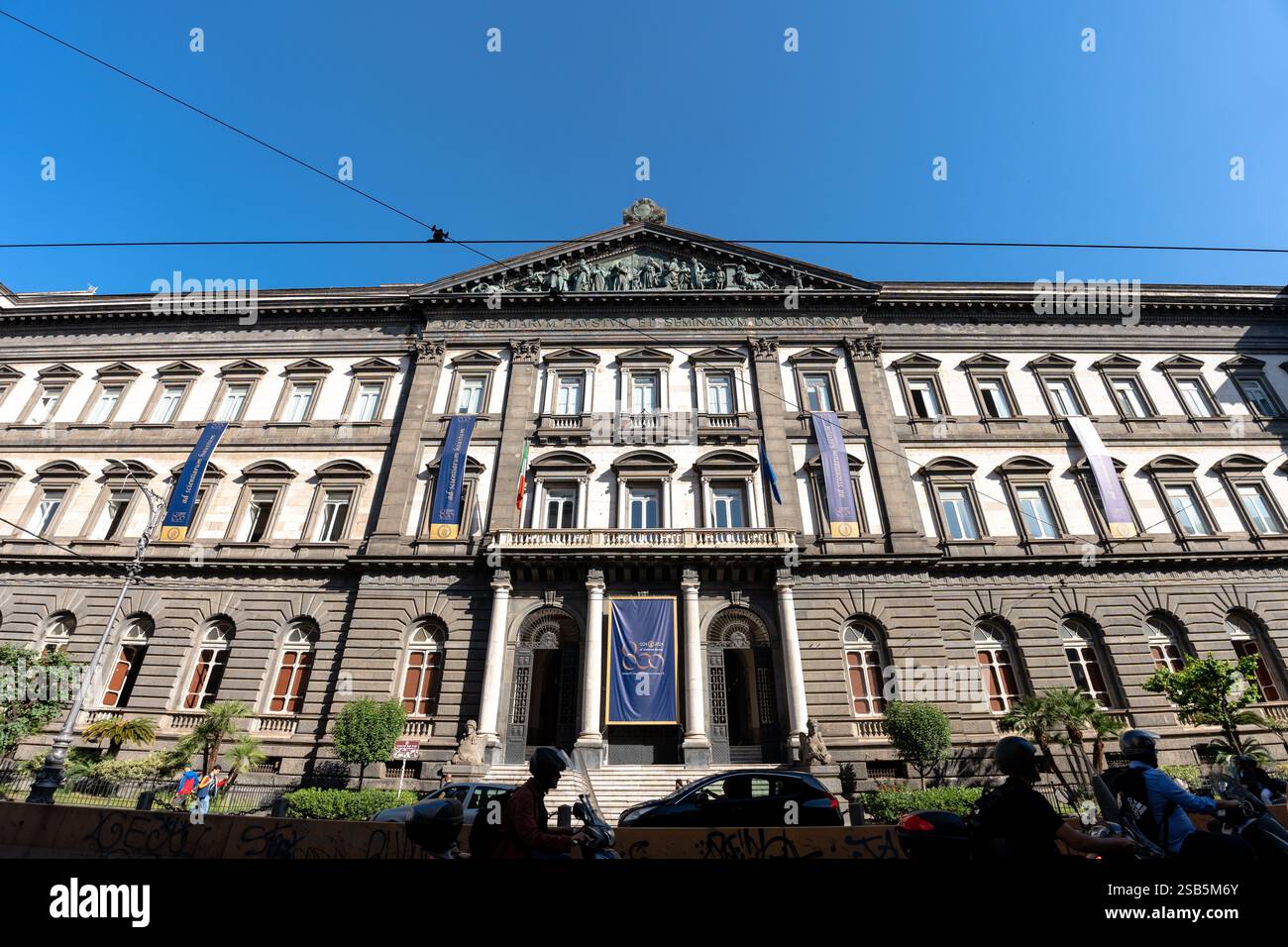 Naples, Italy - May 24, 2024: University of Naples Federico II: A ...
