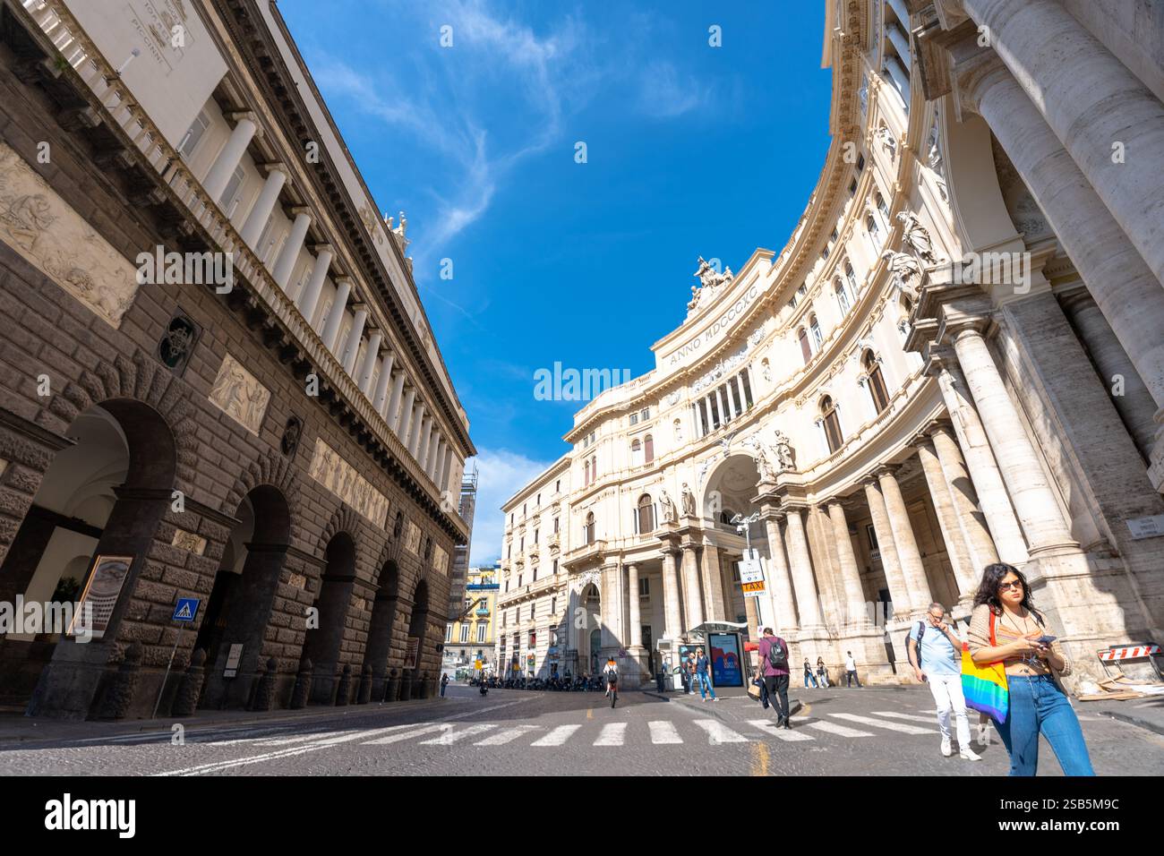 Naples, Italy - May 24, 2024: San Carlo Theatre Building in Naples: A ...