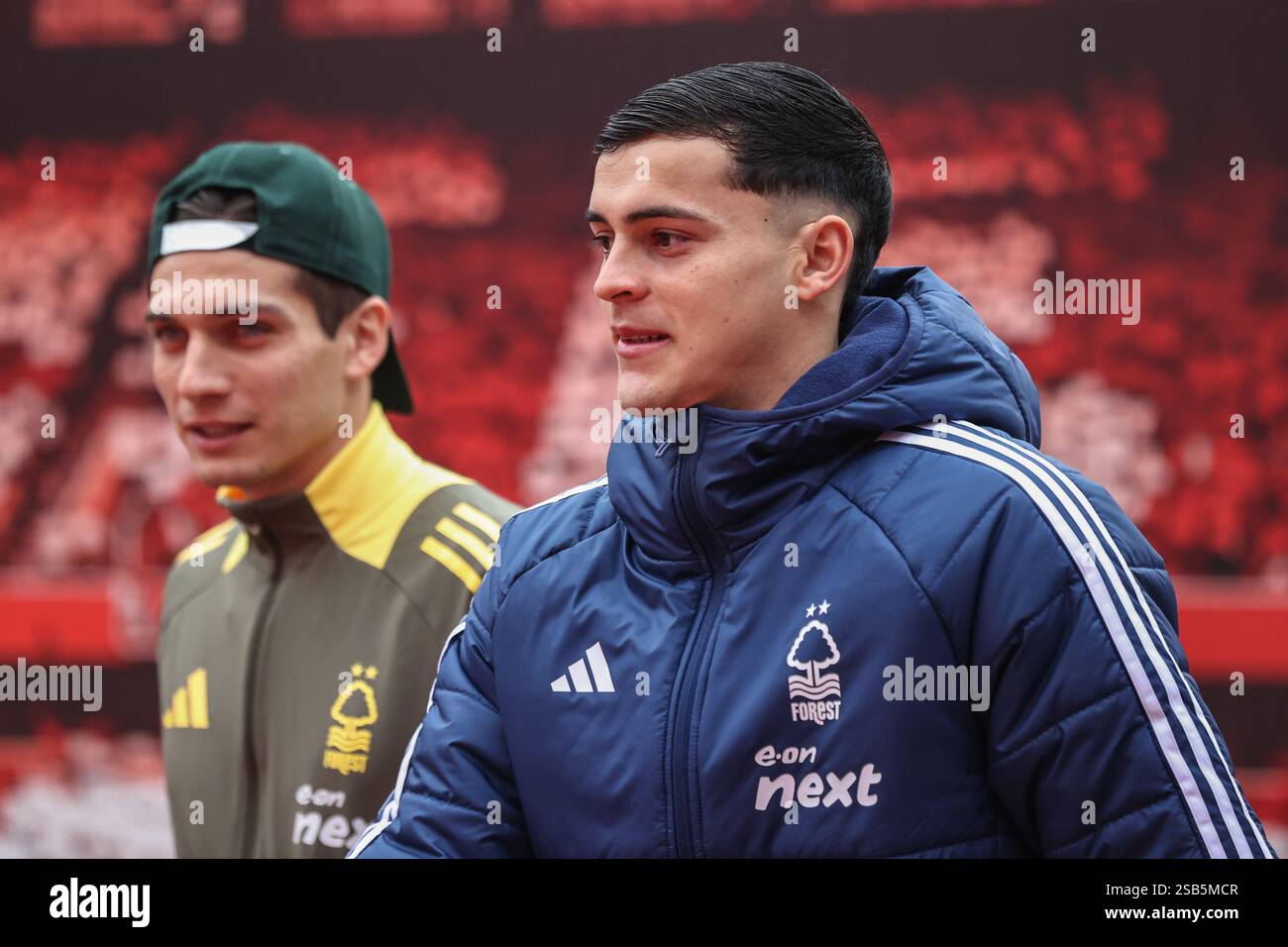 Ramón Sosa of Nottingham Forest arrives during the Premier League match ...