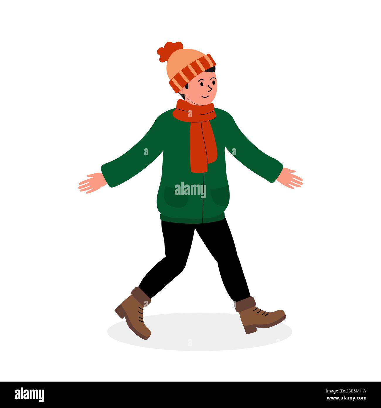 Cheerful outdoor mood Cut Out Stock Images & Pictures - Alamy