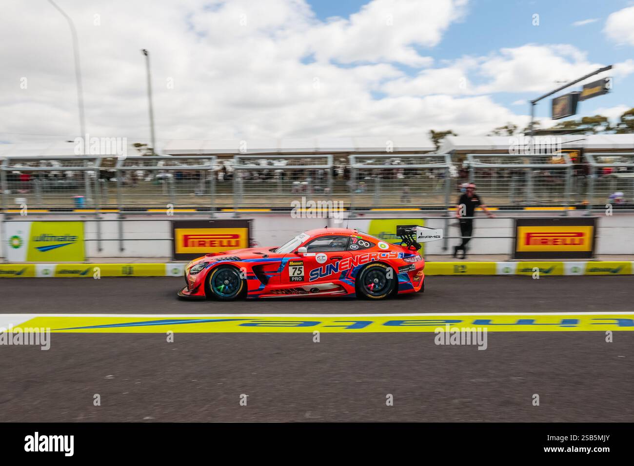 Bathurst, Australia. 01st Feb, 2025. The #75 SunEnergy1 Racing Mercede ...