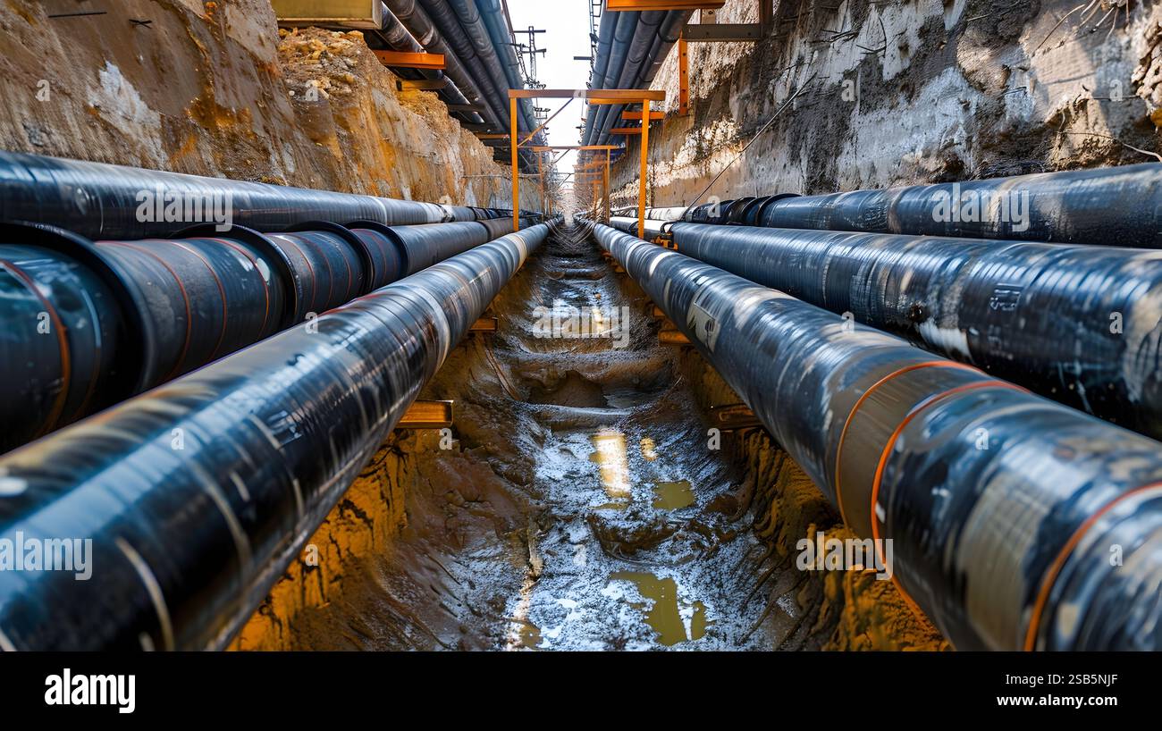 This dynamic time-lapse image showcases the progress of an underground ...