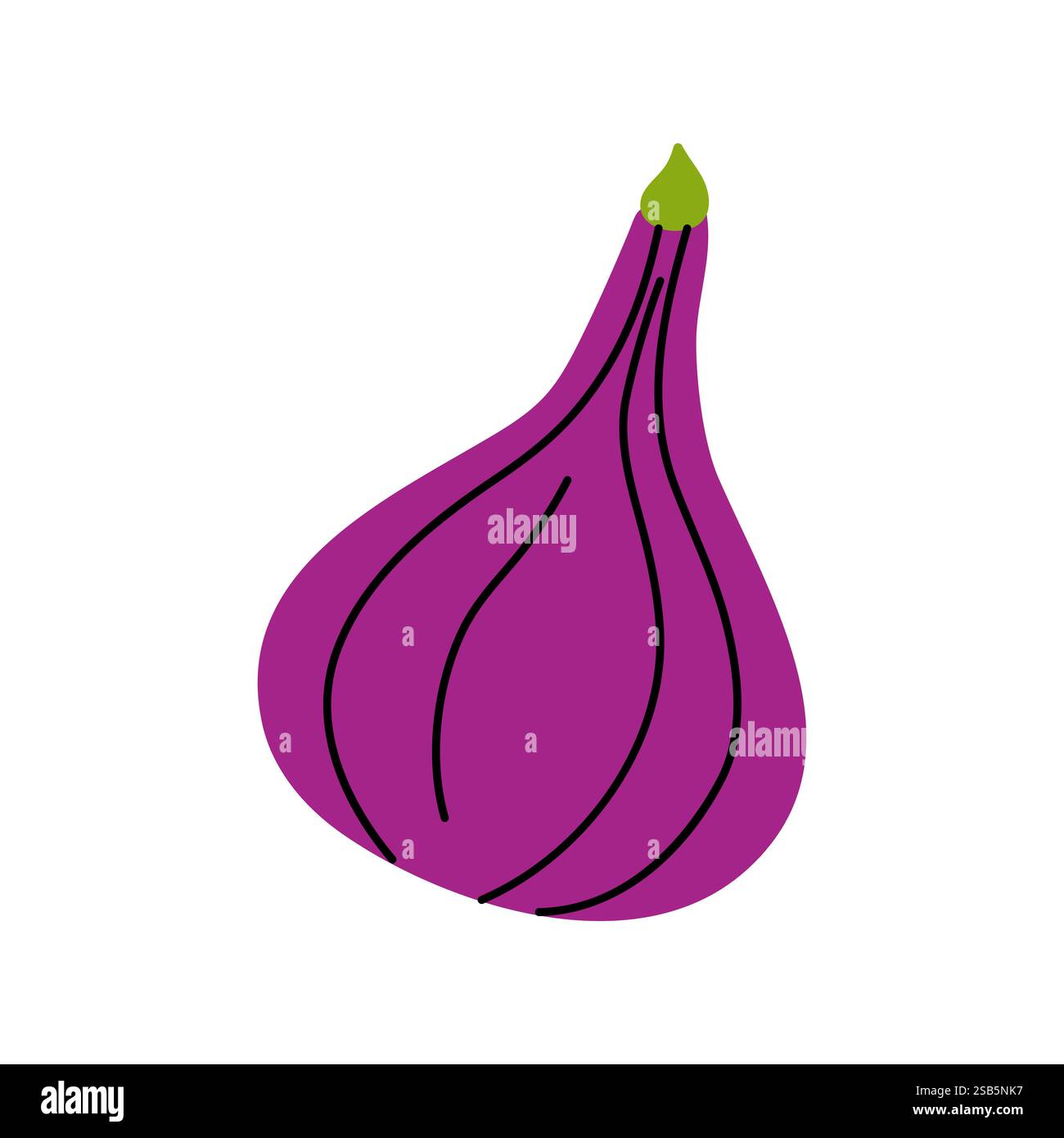 The purple onion sits prominently, showcasing its smooth, vibrant skin ...