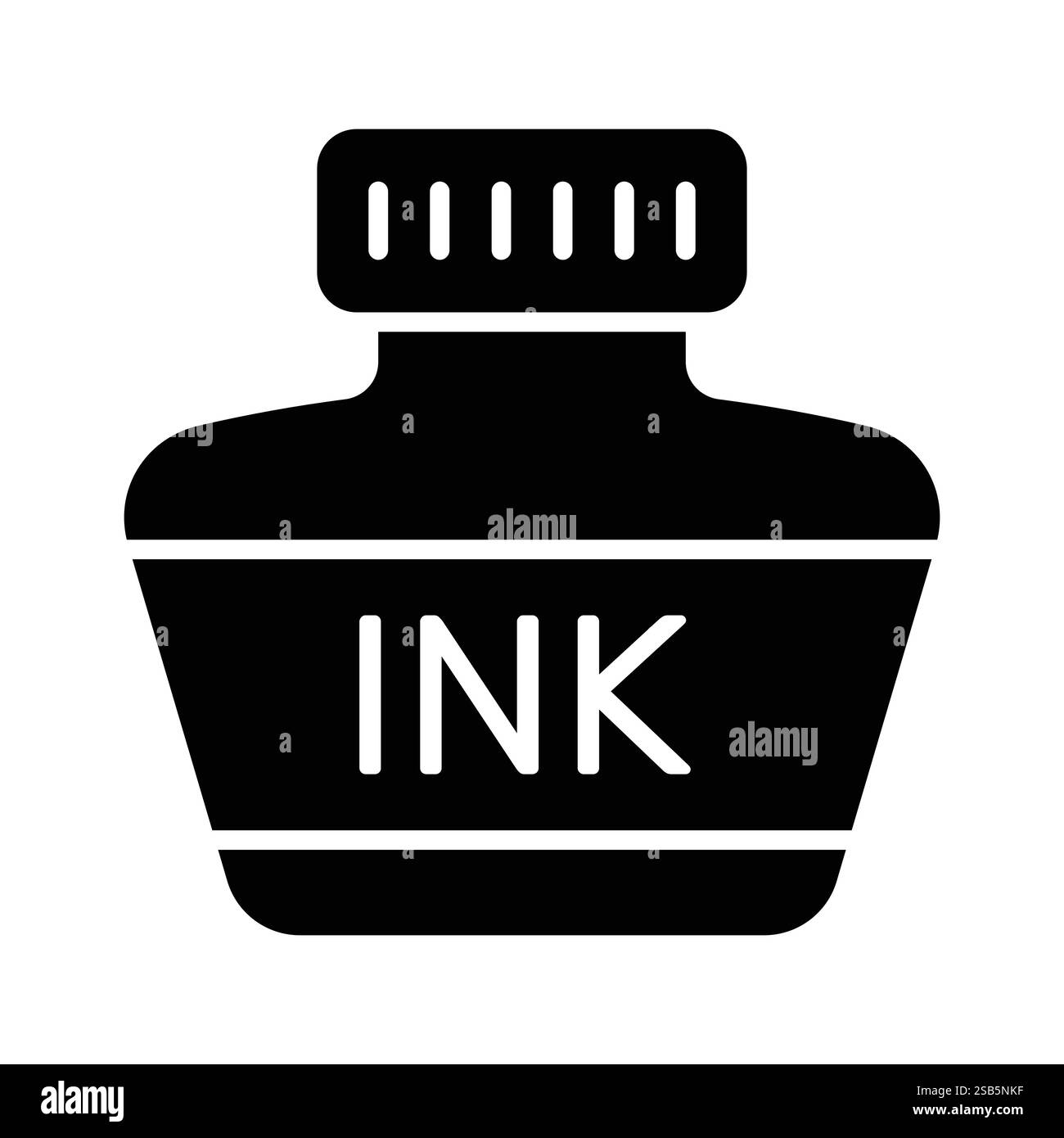 Check this carefully crafted vector of inkpot in modern style Stock ...