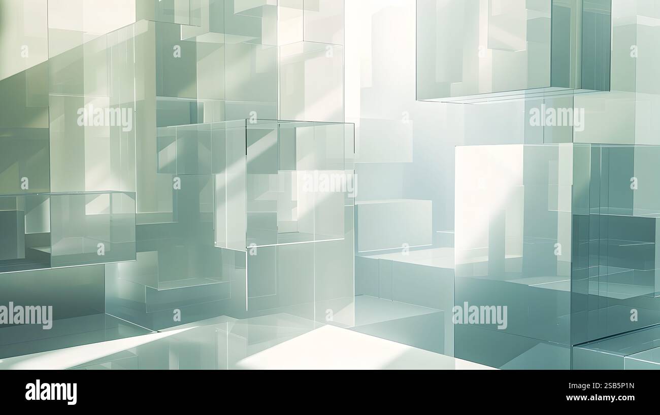 This image depicts a complex and visually striking abstract composition ...