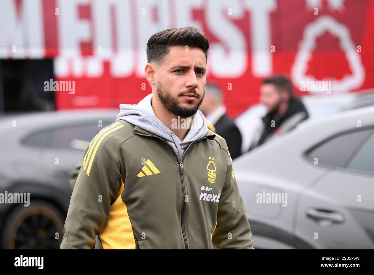 Alex Moreno of Nottingham Forest during the Premier League match ...
