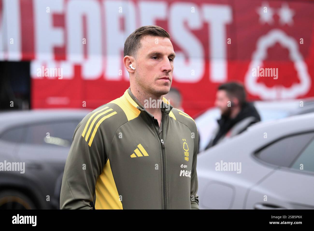 Chris Wood of Nottingham Forest during the Premier League match between ...