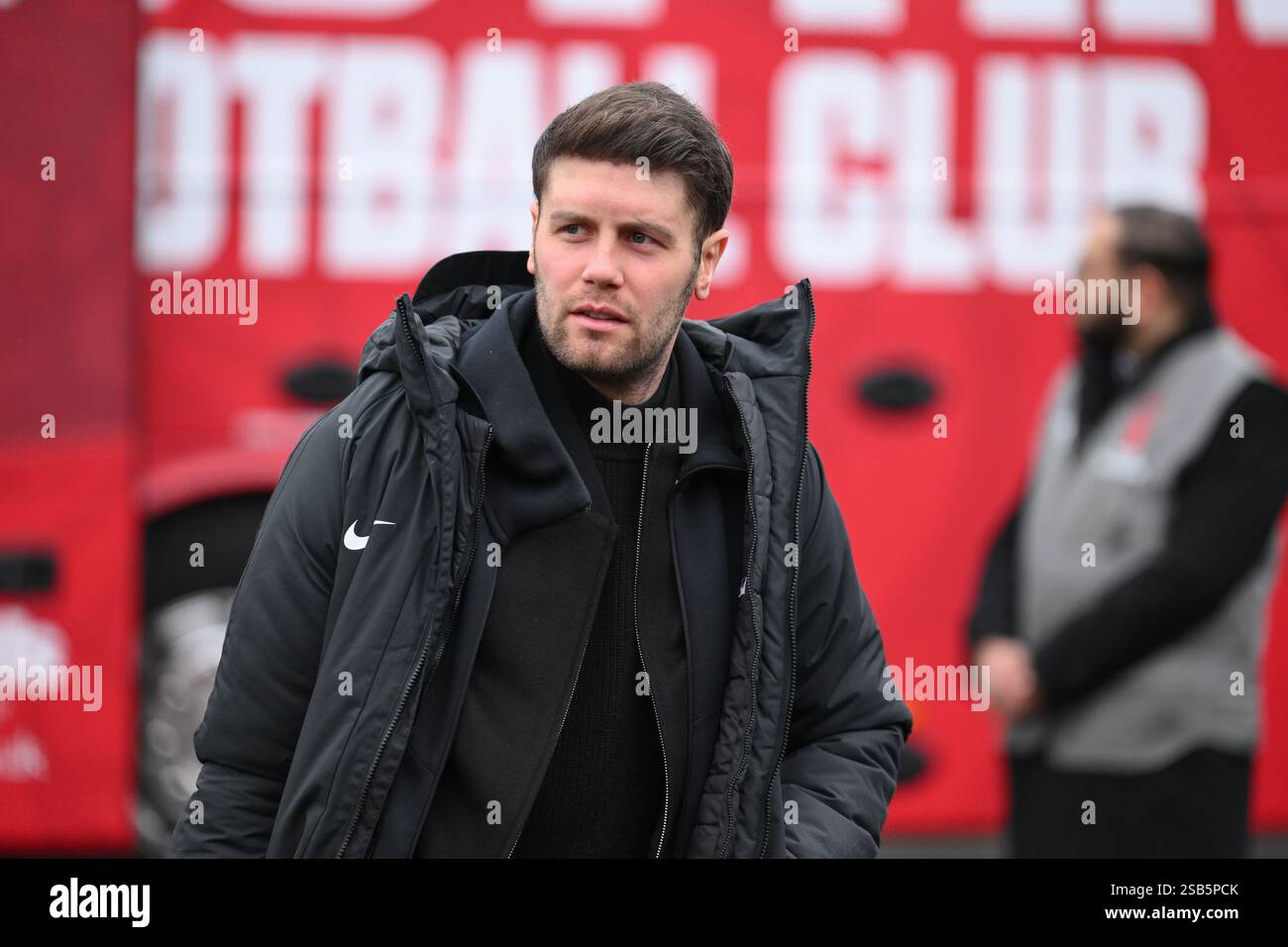 Fabian Hurzeler, manager of Brighton during the Premier League match ...
