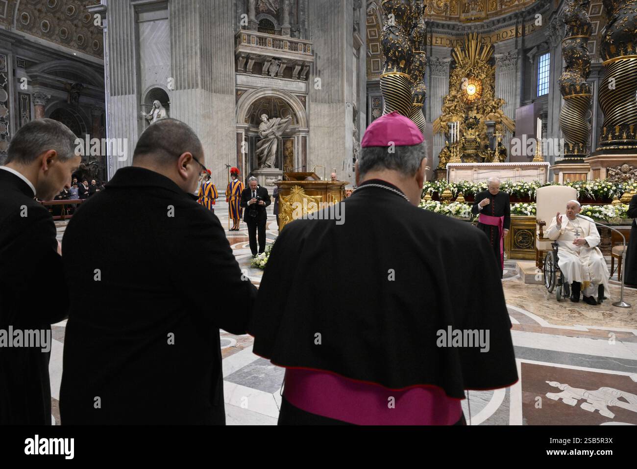 Vatican, Vatican. 01st Feb, 2025. Italy, Rome, Vatican, 2025-02-01 Pope ...