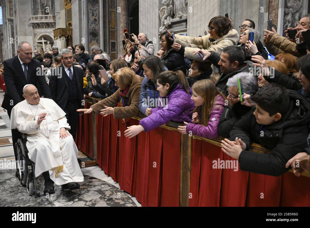 Vatican, Vatican. 01st Feb, 2025. Italy, Rome, Vatican, 2025-02-01 Pope ...