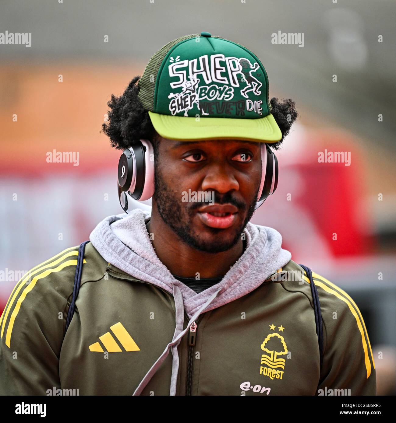 The City Ground, Nottingham, UK. 1st Feb, 2025. Premier League Football, Nottingham Forest ...