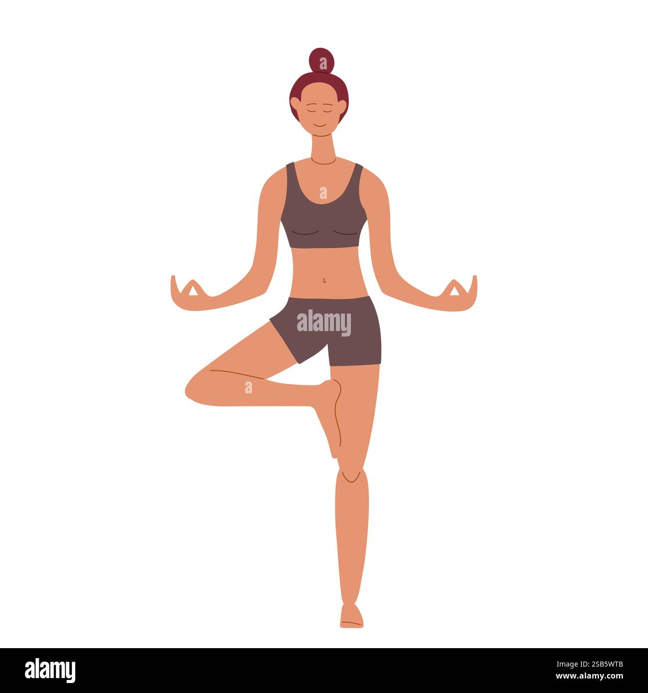 Pose showcasing Stock Vector Images - Alamy