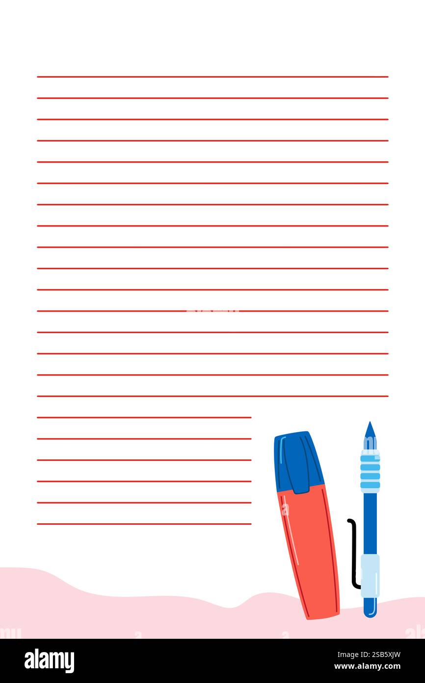 Cute scrapbook templates for planner, notepad, online diary notes, to ...