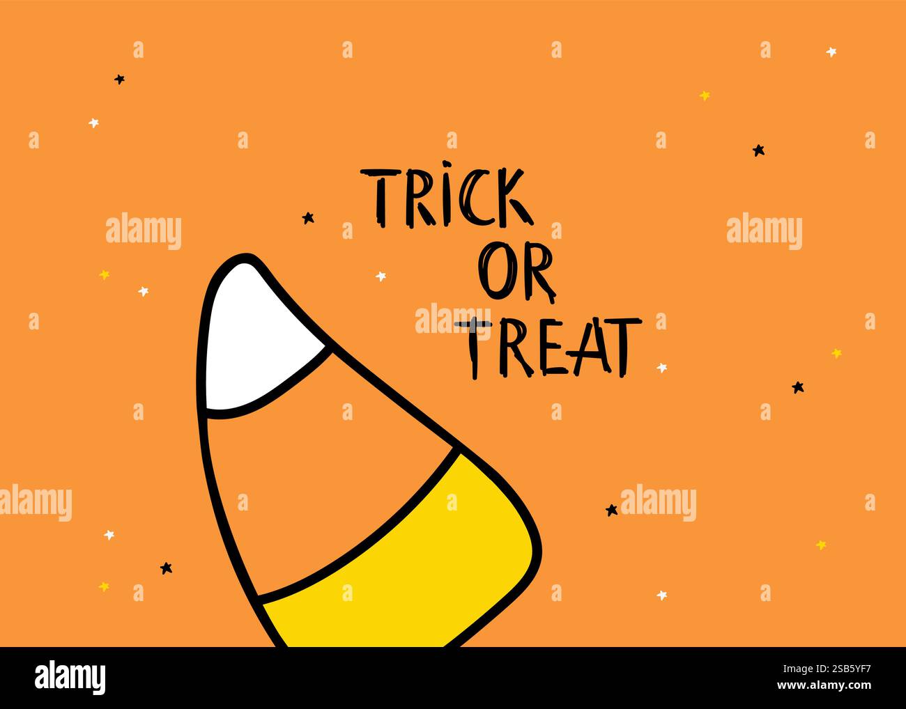 trick or treat. trick or treat typography. trick or treat vector text ...